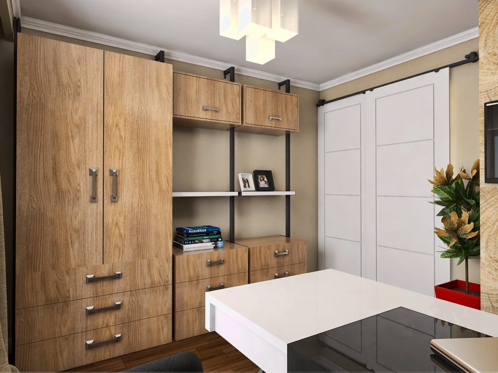 modular office shelving - Black Fox Interiors
