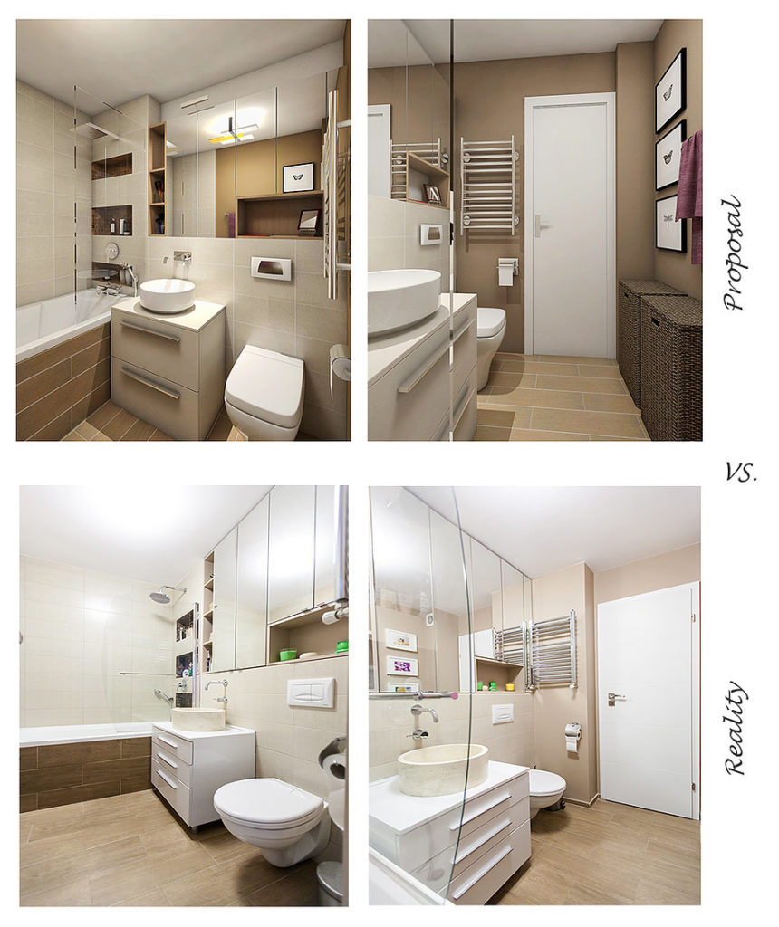 Render, Reality, Simulation and Photography - Black Fox Interiors